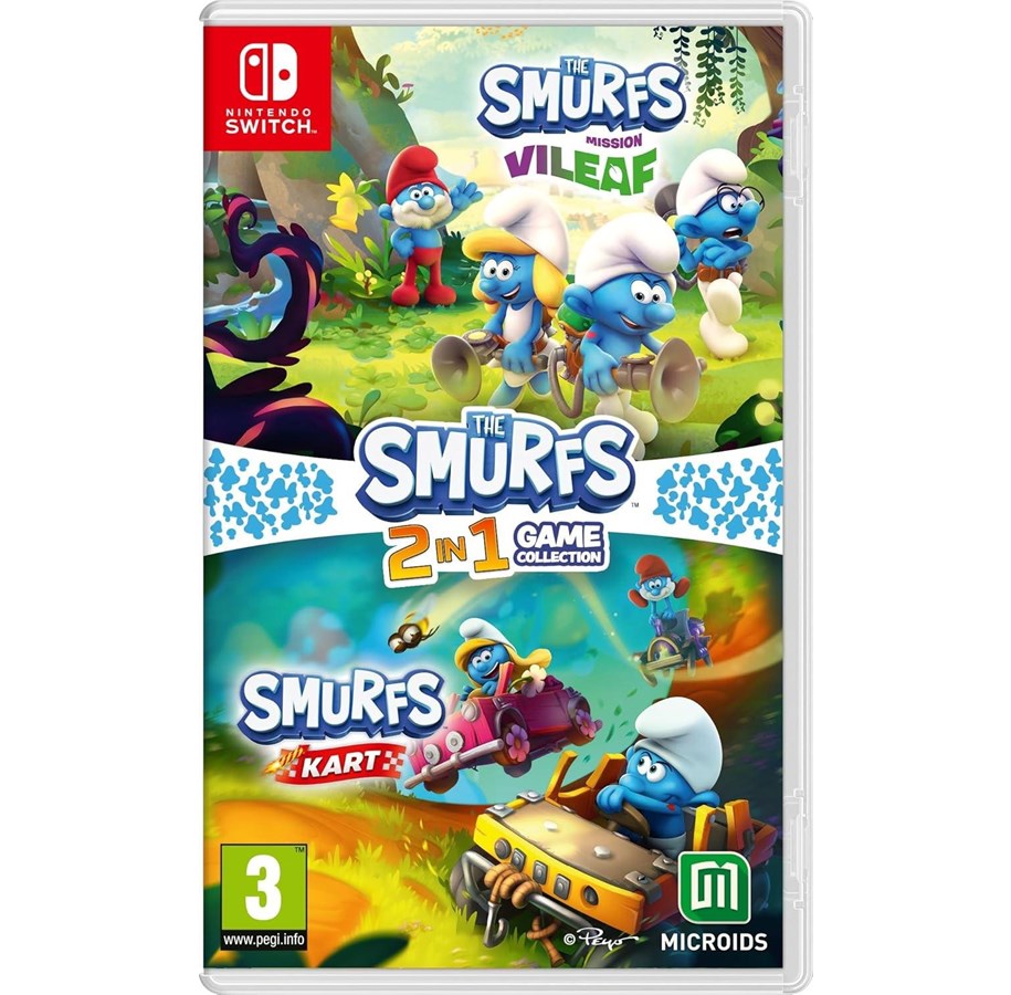 Smurfs 2 in 1 Game Collection *POISTUVA TUOTE* – Suomalainen Elokuvapalvelu